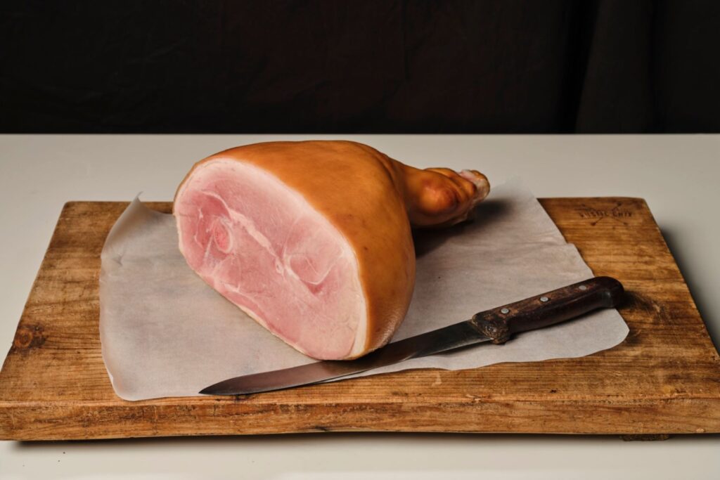 Free Range Bone-in Leg Ham - McLoughlin Butchers